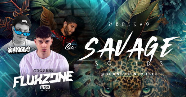 Savage Sounds em Cabeceira Grande - Sympla