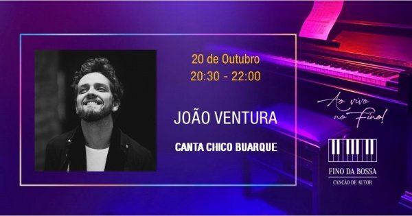 João Ventura no Fino da Bossa em São Paulo - Sympla