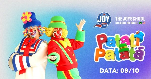 Patati Patatá na The Joy School - Turma da manhã em Jundiaí - Sympla