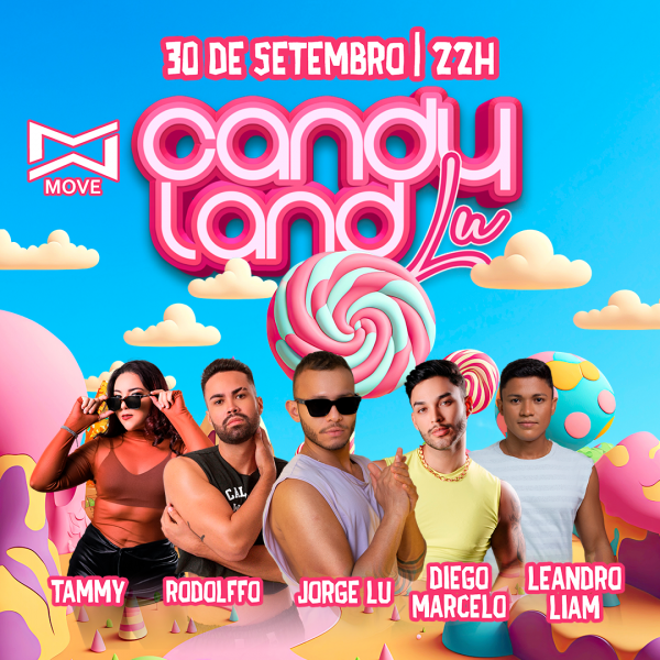 CANDY LAND LU em Belém - Sympla