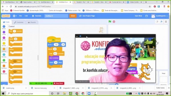 Aula de Scratch - Programação para Crianças - online - Sympla