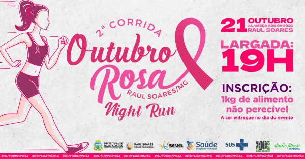 2* Corrida Outubro Rosa em Raul Soares - Sympla