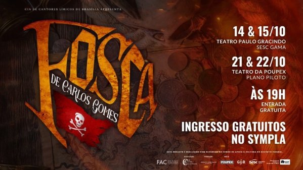 Ópera Fosca em Brasília - Sympla