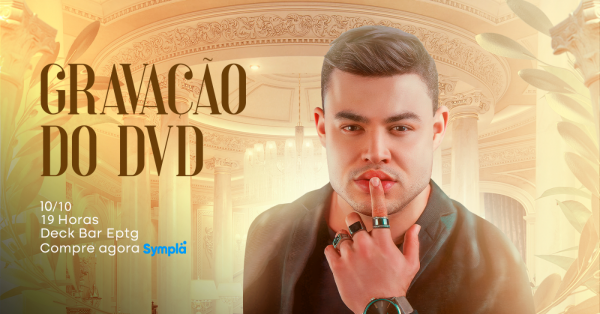 Gravação DVD Lucas Mello em Brasília - Sympla