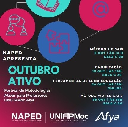 OUTUBRO ATIVO - Método JIG SAW, com Prof Mariano Fagundes em Montes ...