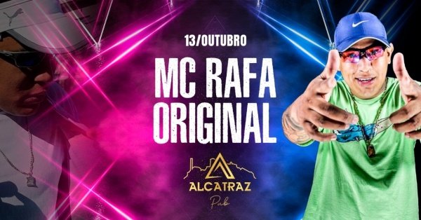 MC Rafa Original em Brasília - Sympla