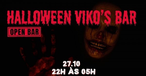 HALLOWEEN DO VIKO'S BAR - ESPECIAL OPEN BAR em São Paulo - Sympla