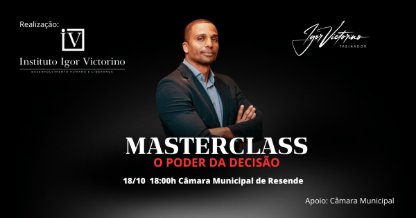 MASTERCLASS O PODER DA DECISÃO em Resende - Sympla