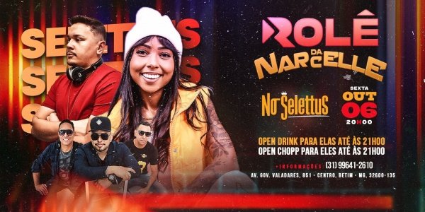 ROLÊ DA NARCELLE em Betim - Sympla