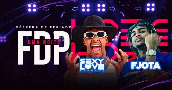 Uma noite FDP | 11OUT (Véspera de Feriado) | Esporte Clube Jardim ...