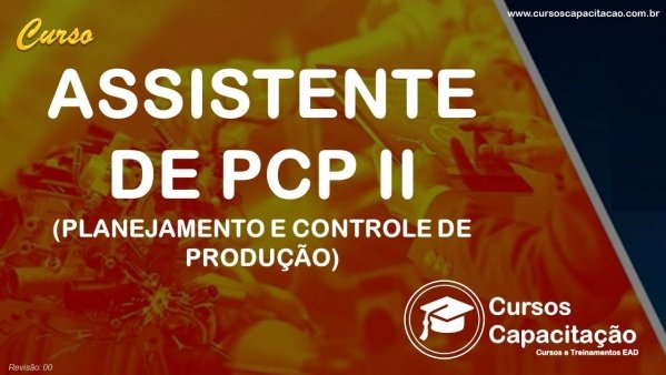 Assistente de PCP II - online - Sympla