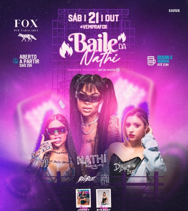 Baile da dj NATHI em Sumaré - Sympla
