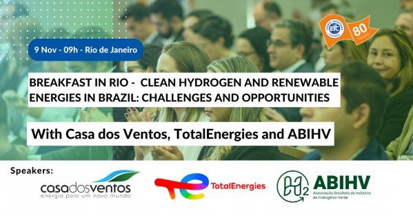 Breakfast in Rio - Clean Hydrogen and Renewables: with Casa dos Ventos ...