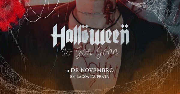 Halloween do Jon John em Lagoa da Prata - Sympla