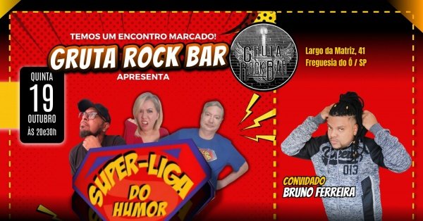 Super Liga do Humor em São Paulo - Sympla