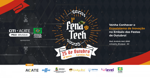 1ª FenaTech em Brusque - Sympla