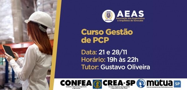 CURSO GESTÃO DE PCP em Sorocaba - Sympla