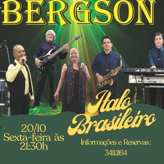 BANDA BERGSON - ÍTALO BRASILEIRO em São Carlos - Sympla