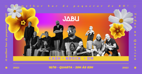 JABU DO ROCK // 18/10 em Belo Horizonte - Sympla