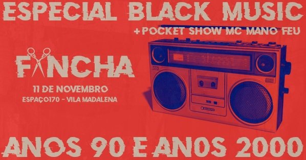 Fancha - Especial Black Music anos 90 & 2000 em São Paulo - Sympla