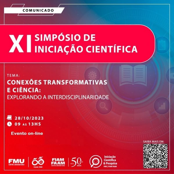 OUVINTES - XI SIMPÓSIO DE INICIAÇÃO CIENTÍFICA FMU / FIAM FAAM - online ...