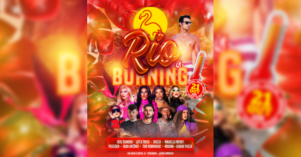 Pink Flamingo| Rio is Burning - Sábado, 21 de outubro - 21h em Rio de ...