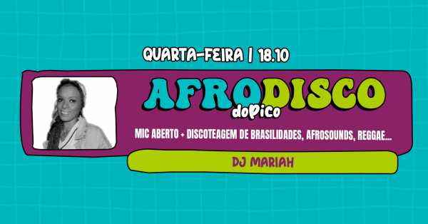 AFRO DISCO DO PICO em Santo André - Sympla