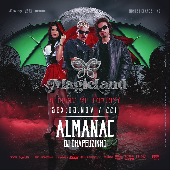 MagicLand - A Night of Fantasy - Montes Claros em Montes Claros - Sympla