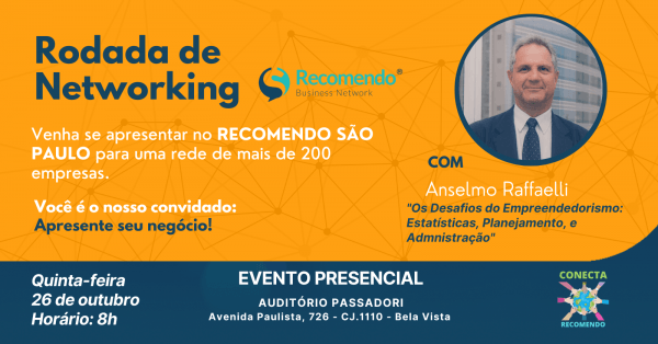 Rodada de Negócios - Clube Recomendo Grupo Conecta + Palestra ...