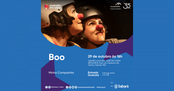 DIVERSÃO EM CENA - BOO em Sabará - Sympla