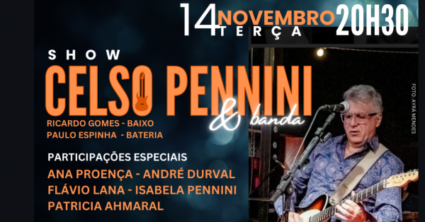 Celso Pennini & Banda em Belo Horizonte - Sympla