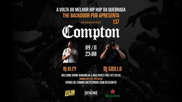 Compton 137 em Itajaí - Sympla