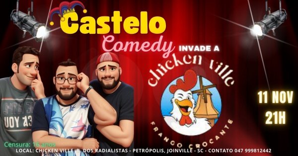 StANDUP na OFICIAL CHICKENVILLE em Joinville - Sympla