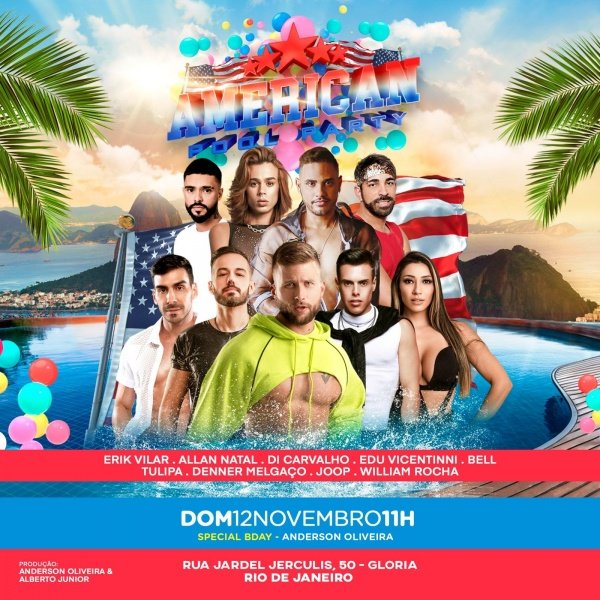 American Pool Party em Rio de Janeiro - Sympla