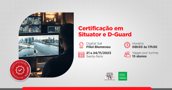 Certificação em Situator e D-Guard | Blumenau em Blumenau - Sympla