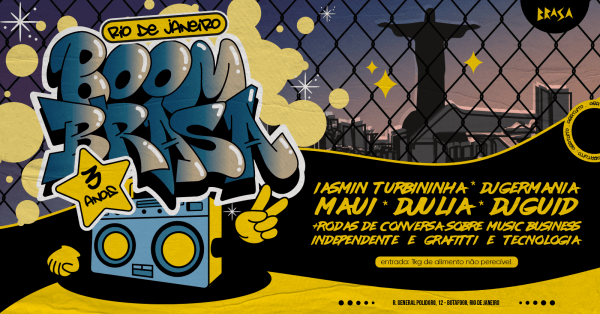 Boom Brasa em Rio de Janeiro - Sympla