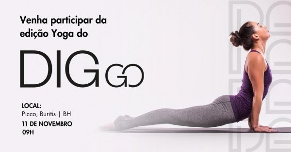 DIG GO - Modalidade: Yoga em Belo Horizonte - Sympla