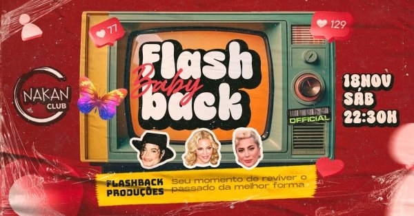 FLASHBACK BABY em Maceió - Sympla