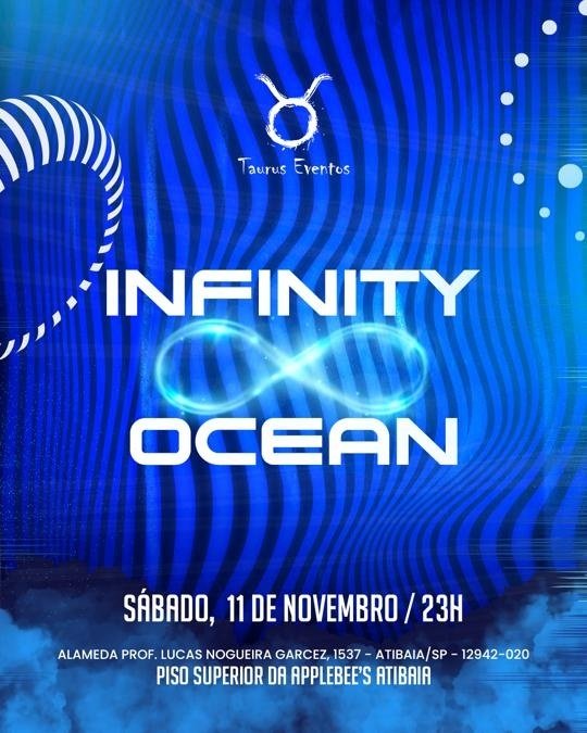 INFINITY OCEAN em Atibaia - Sympla