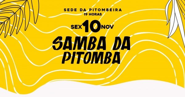 Samba da Pitomba - Edição 10/Novembro 23 em Olinda - Sympla