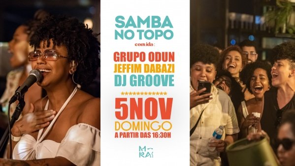 SAMBA NO TOPO - Grupo Odun + Jeffim Dabazi (Swing Safado) + Dj Groove ...