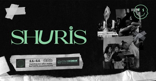 SHURIS - NOVEMBRO em Belo Horizonte - Sympla