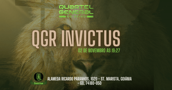 QGR Invictus em Goiânia - Sympla