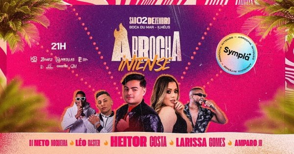 Arrocha Intense em Ilhéus - Sympla