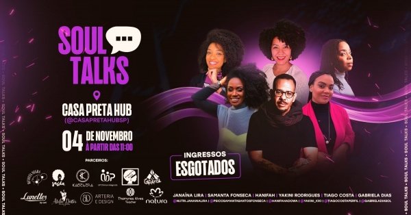SOUL TALKS em São Paulo - Sympla