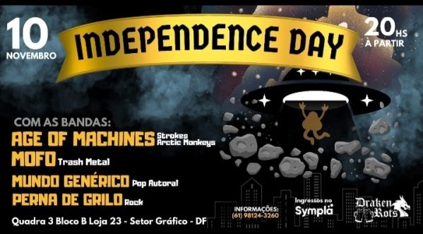Independence Day em Brasília - Sympla