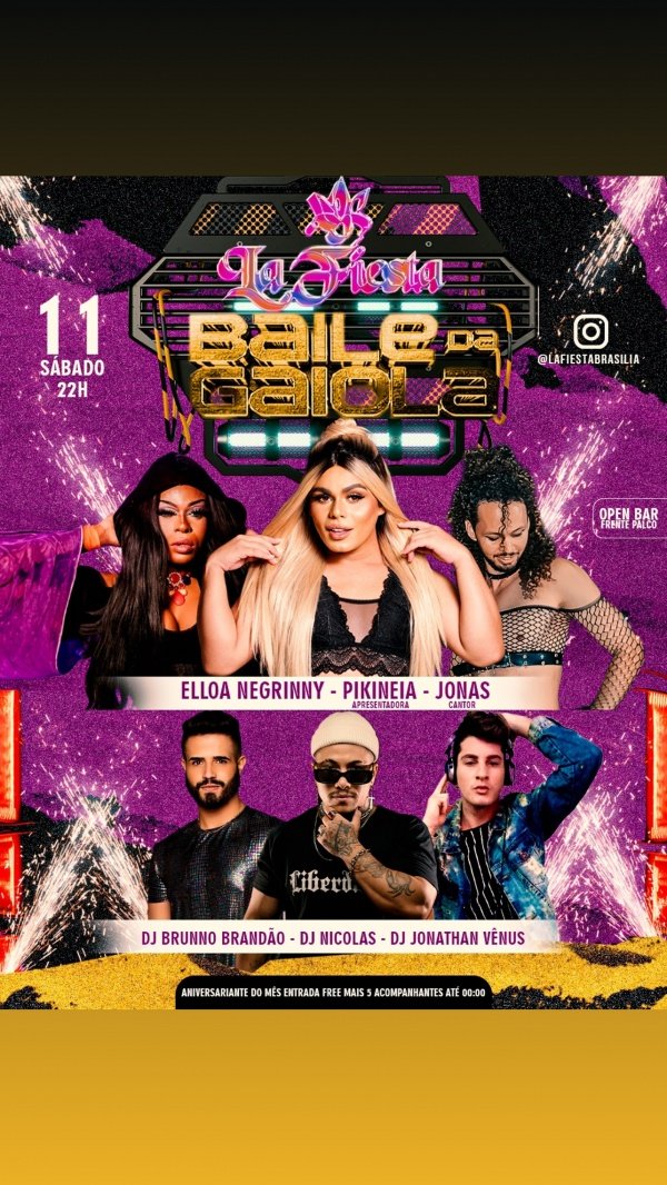 Baile Da Gaiola - La Fiesta em Brasília - Sympla