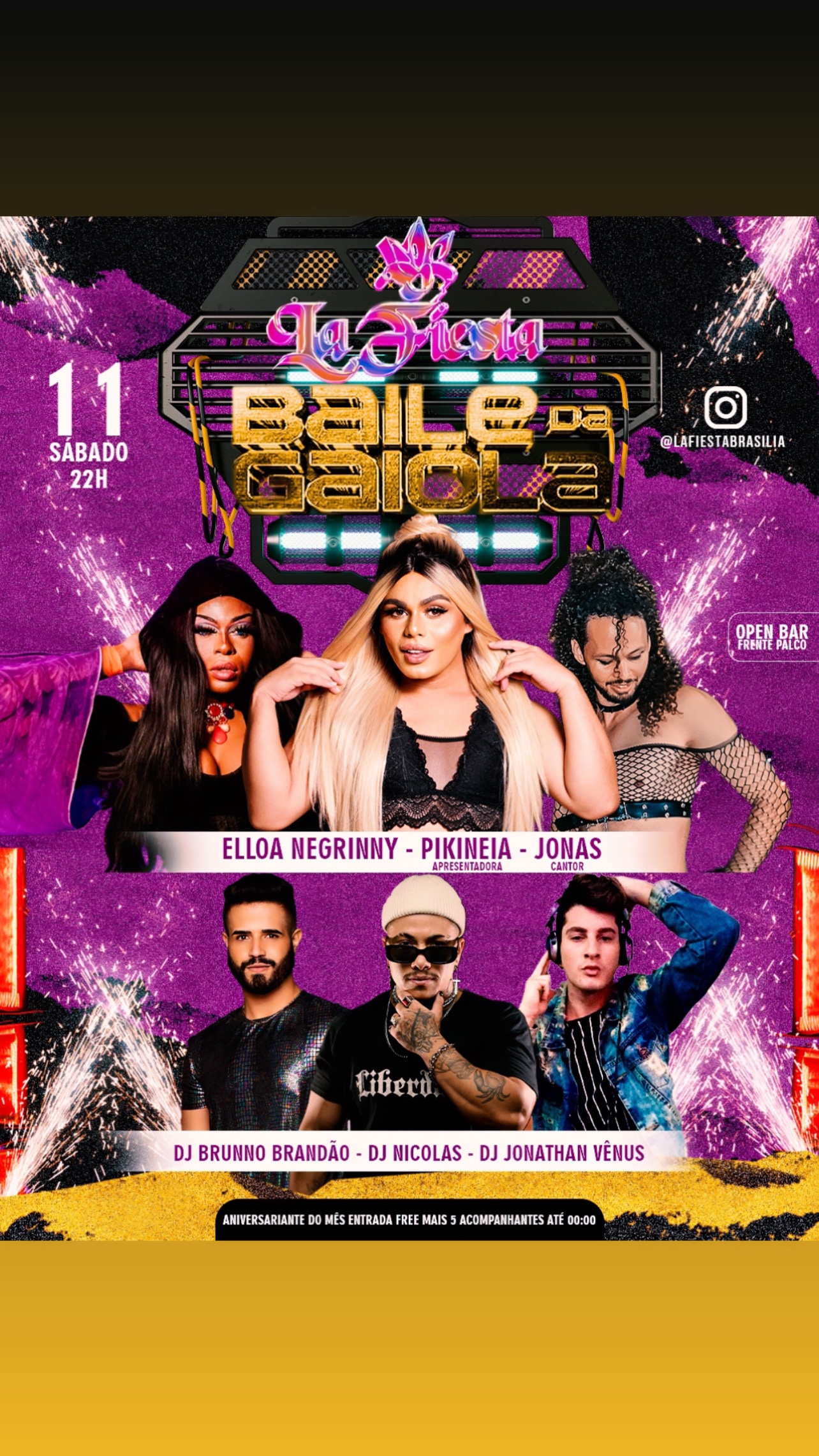 Baile Da Gaiola - La Fiesta em Brasília - Sympla