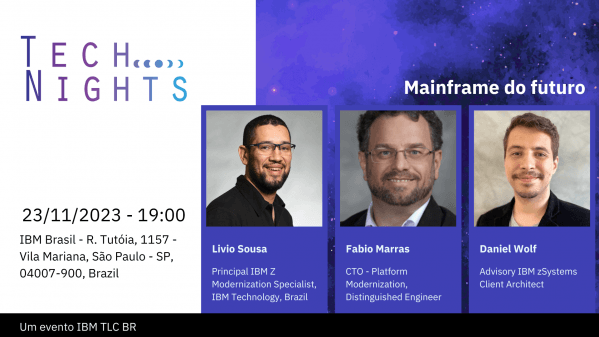 Tech Nights #11 - Mainframe do Futuro em São Paulo - Sympla