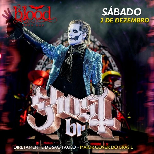Ghost Cover OFICIAL vem a Curitiba em Curitiba - Sympla